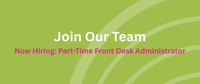 We're Hiring: PT Front Desk Admin | Pilates Center of Rockville